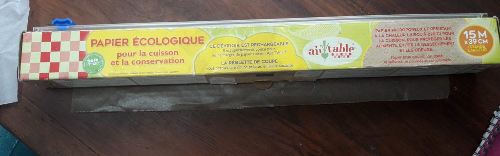 Papier cuisson. - Tais toi et sucre versus écologie et praticité